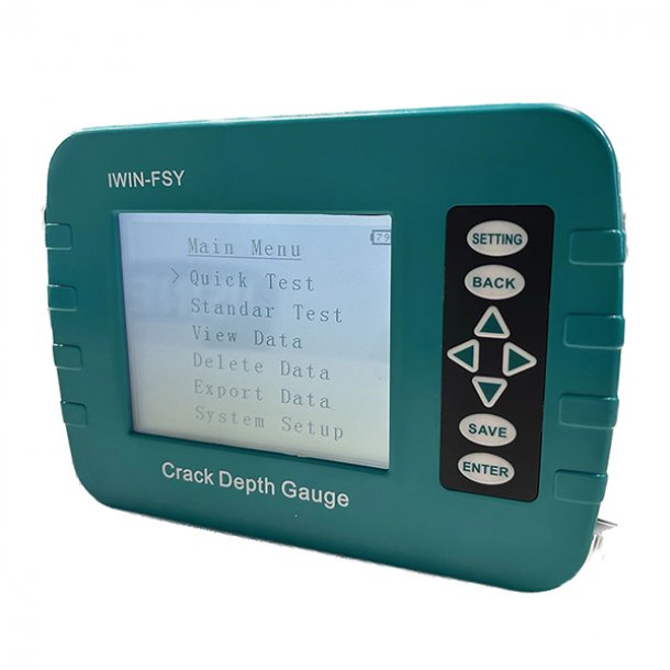 Crack Depth Gauge Test Concrete