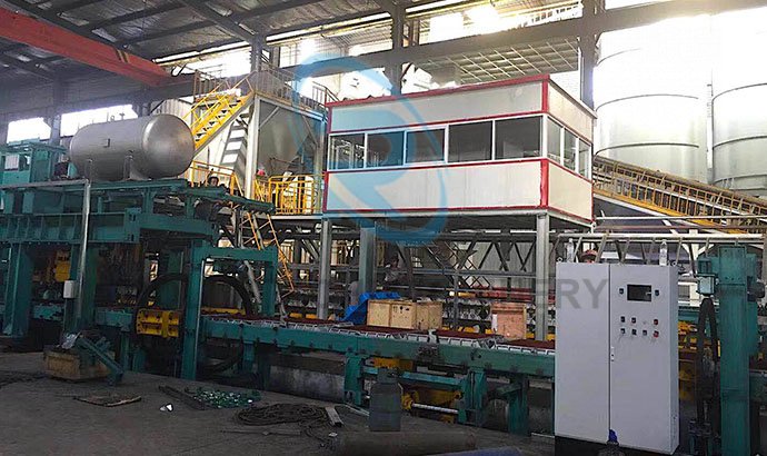 Clay sand processing line