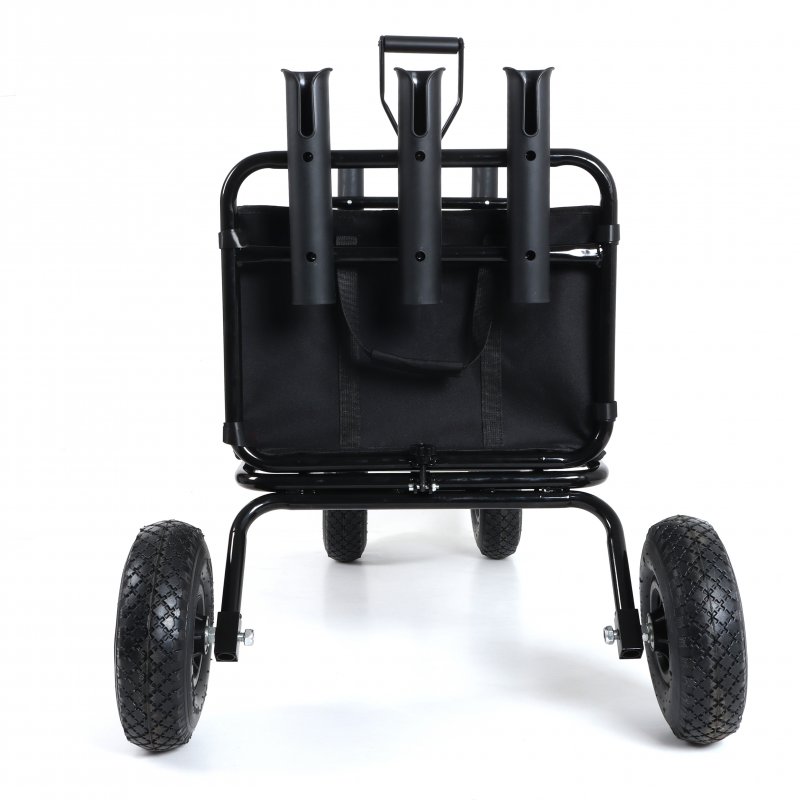 Black Folding Wagon for Fishing
