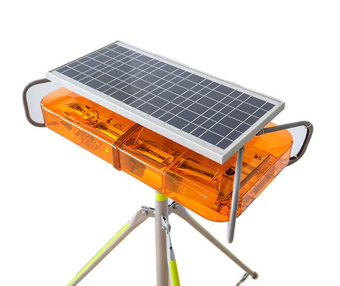 Solar-Powered Warning Lights with Adjustable Tripod: Enhance Your ...