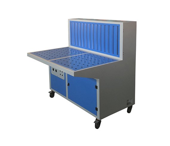 Grinding downdraft table | Qingdao Power Space