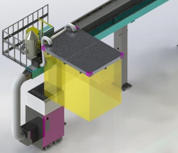 Large Industrial Fume Extraction System