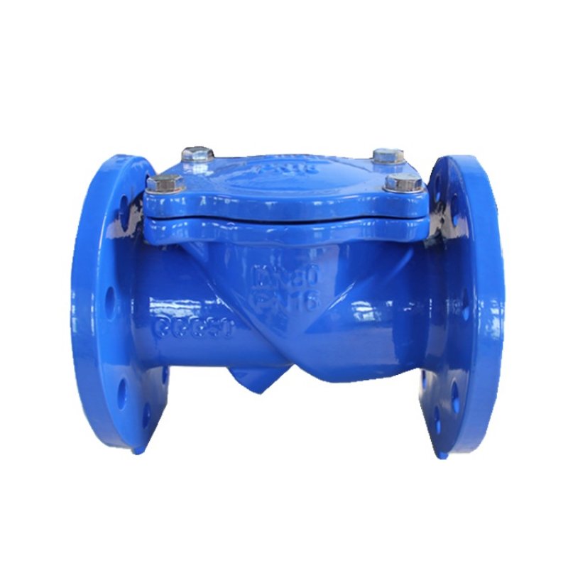 BS5153-Ductile-Iron-Rubber-Disc-Swing-Check-Valve